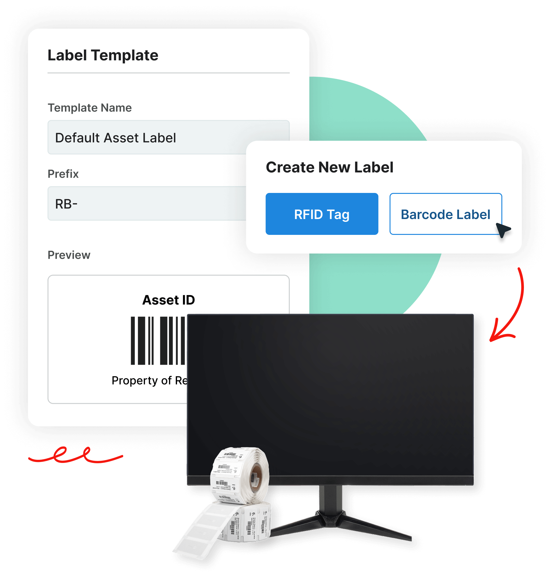 Custom Asset Tags for Equipment & Inventory