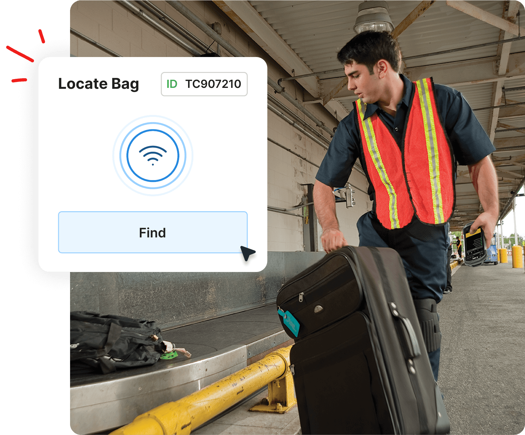 Baggage Tracking Solution | RedBeam RFID Software