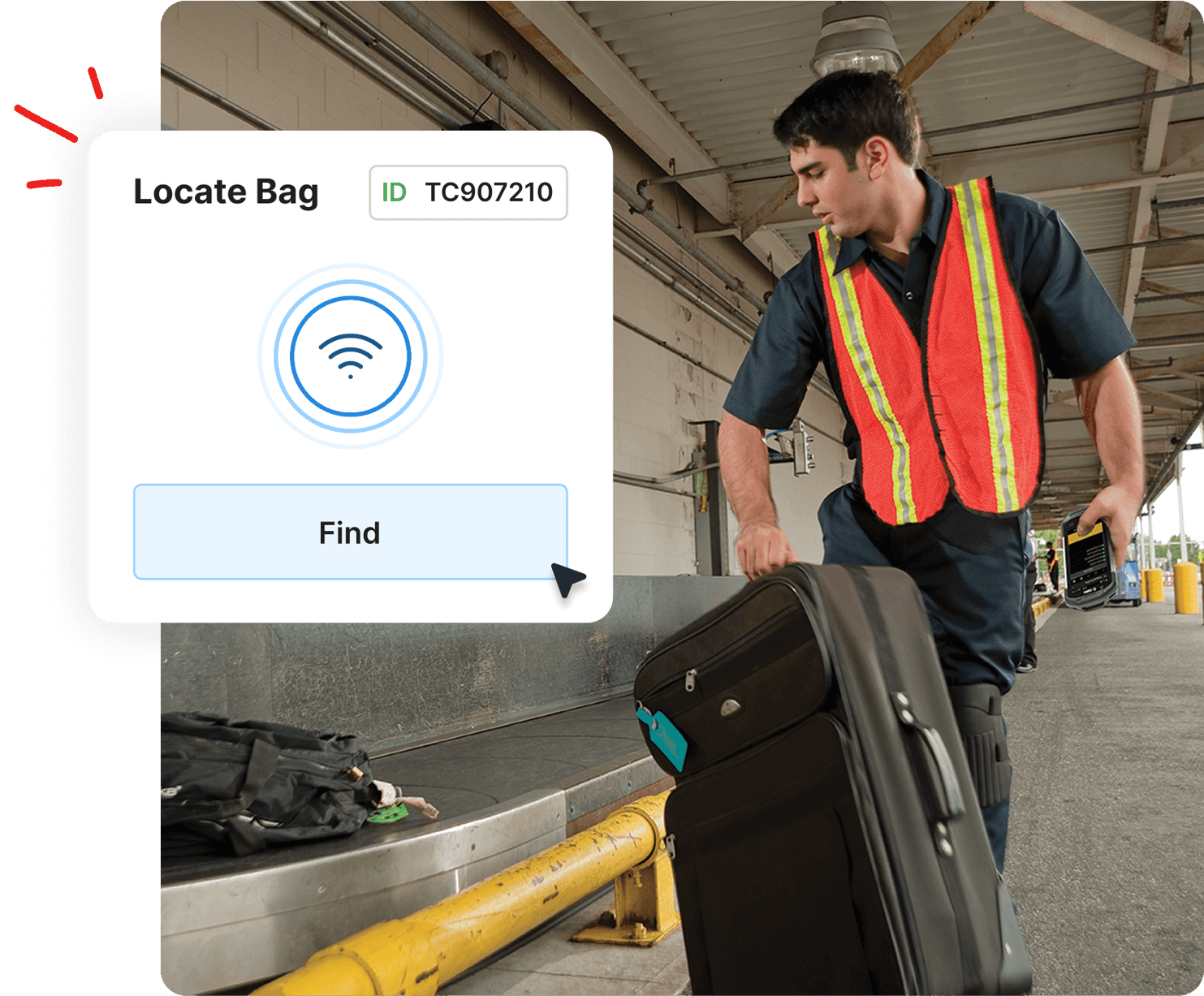 Baggage Tracking Solution | RedBeam RFID Software