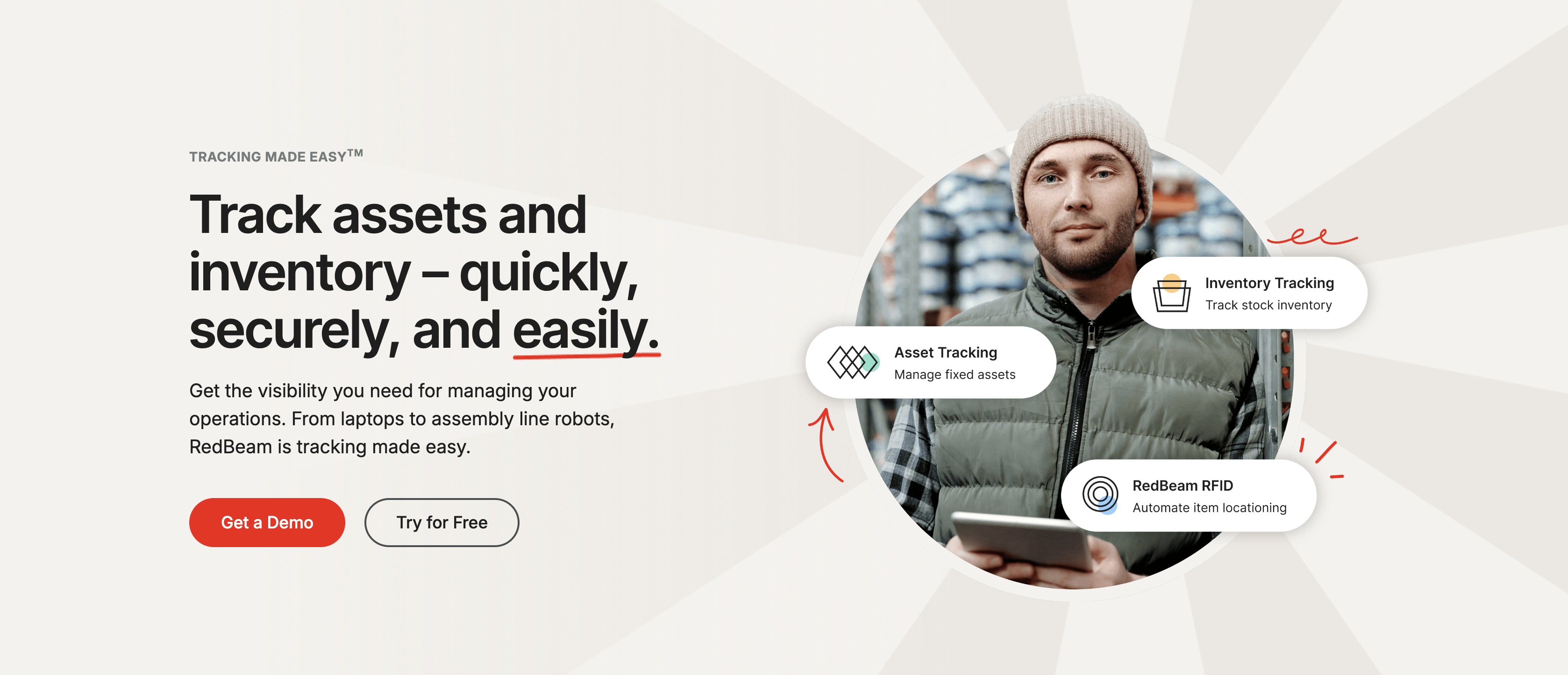 RedBeam Tracking Made Easy
