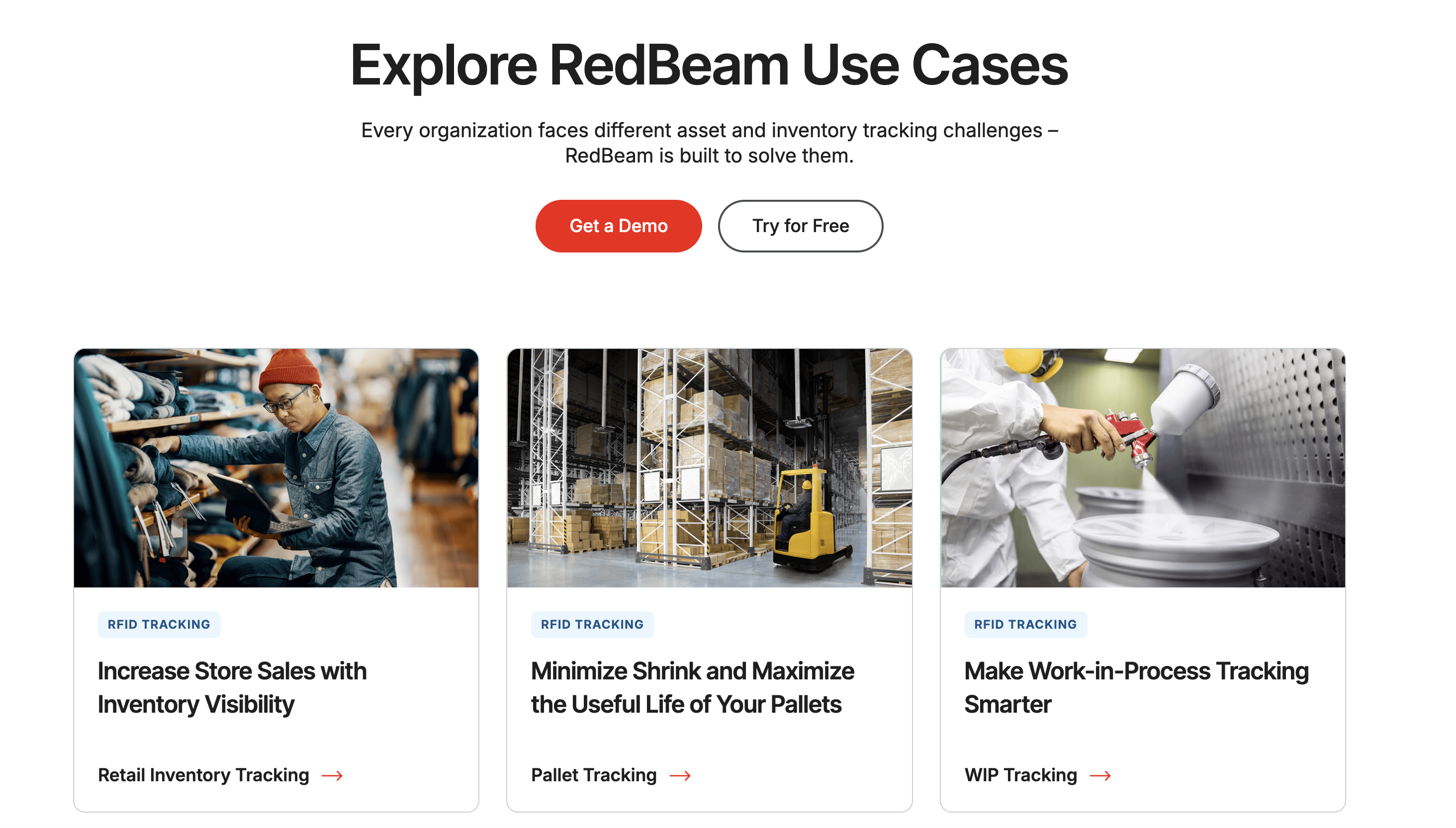 Real-World Use Cases for RedBeam Asset Tracking