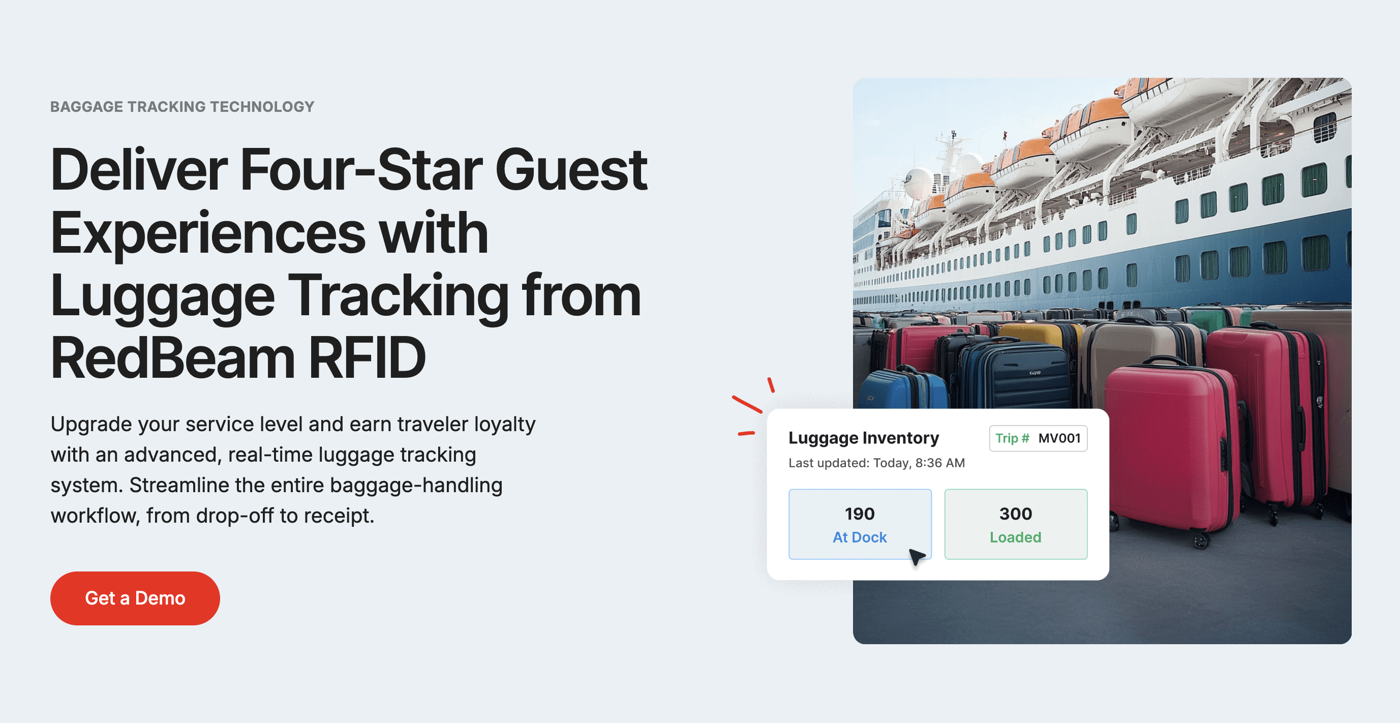 Baggage Tracking Solution | RedBeam RFID Software