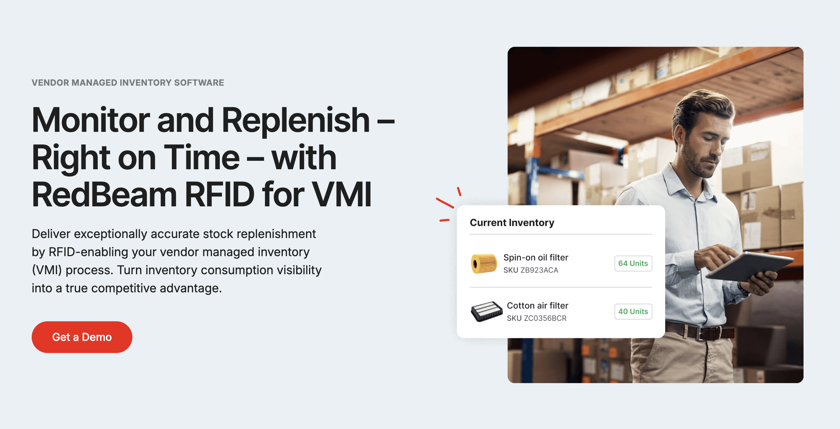Vendor Managed Inventory Software | RedBeam RFID